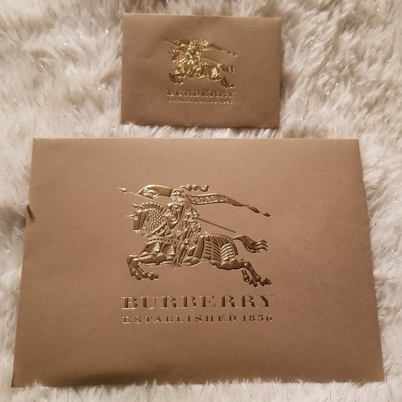 Burberry brown envelope | Other | Burberry Envelope Large And Small ...